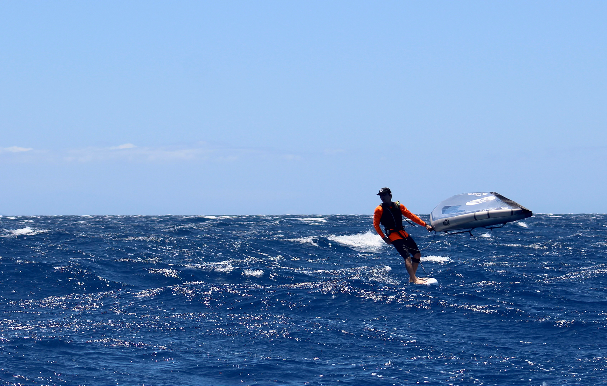 Team Rider Kyle Mackie completes the Maui to Molokai 27 Mile Downwind