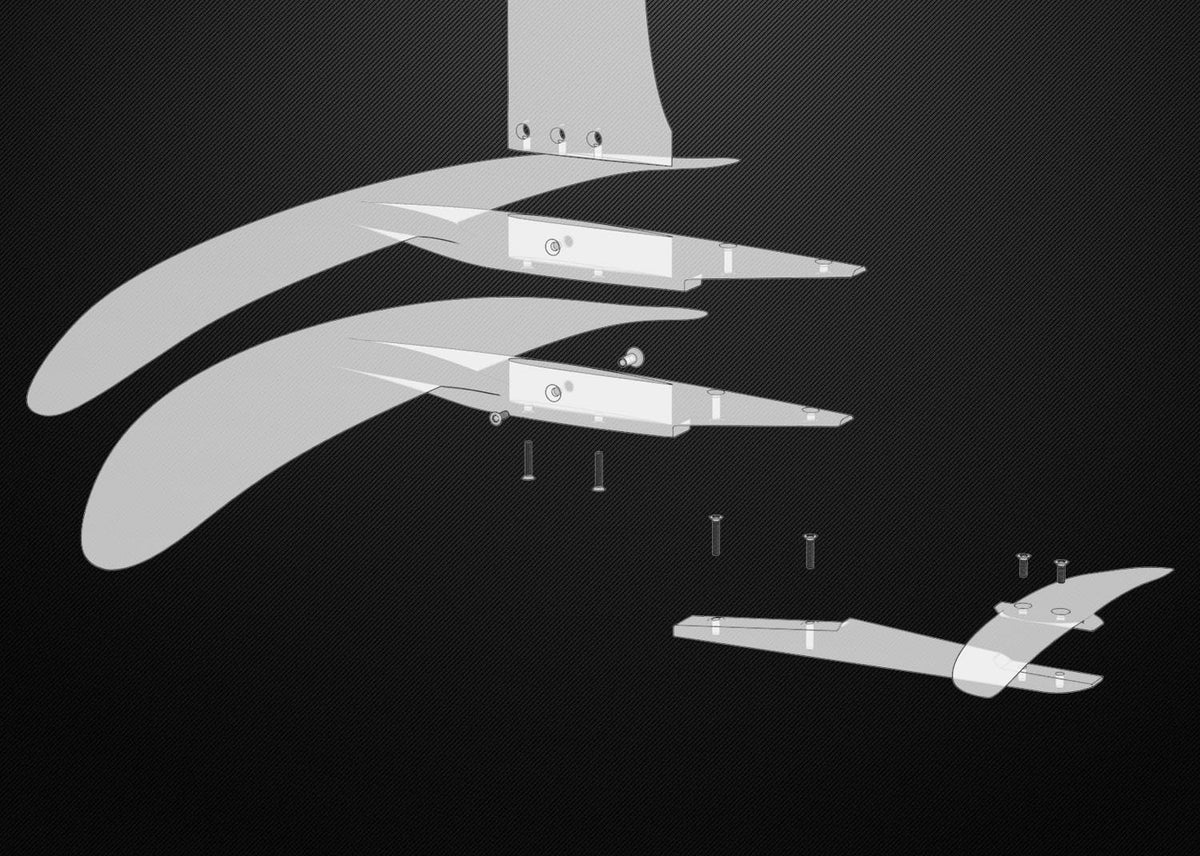 FUSION CARBON HOLLOW MAST *with mast plate